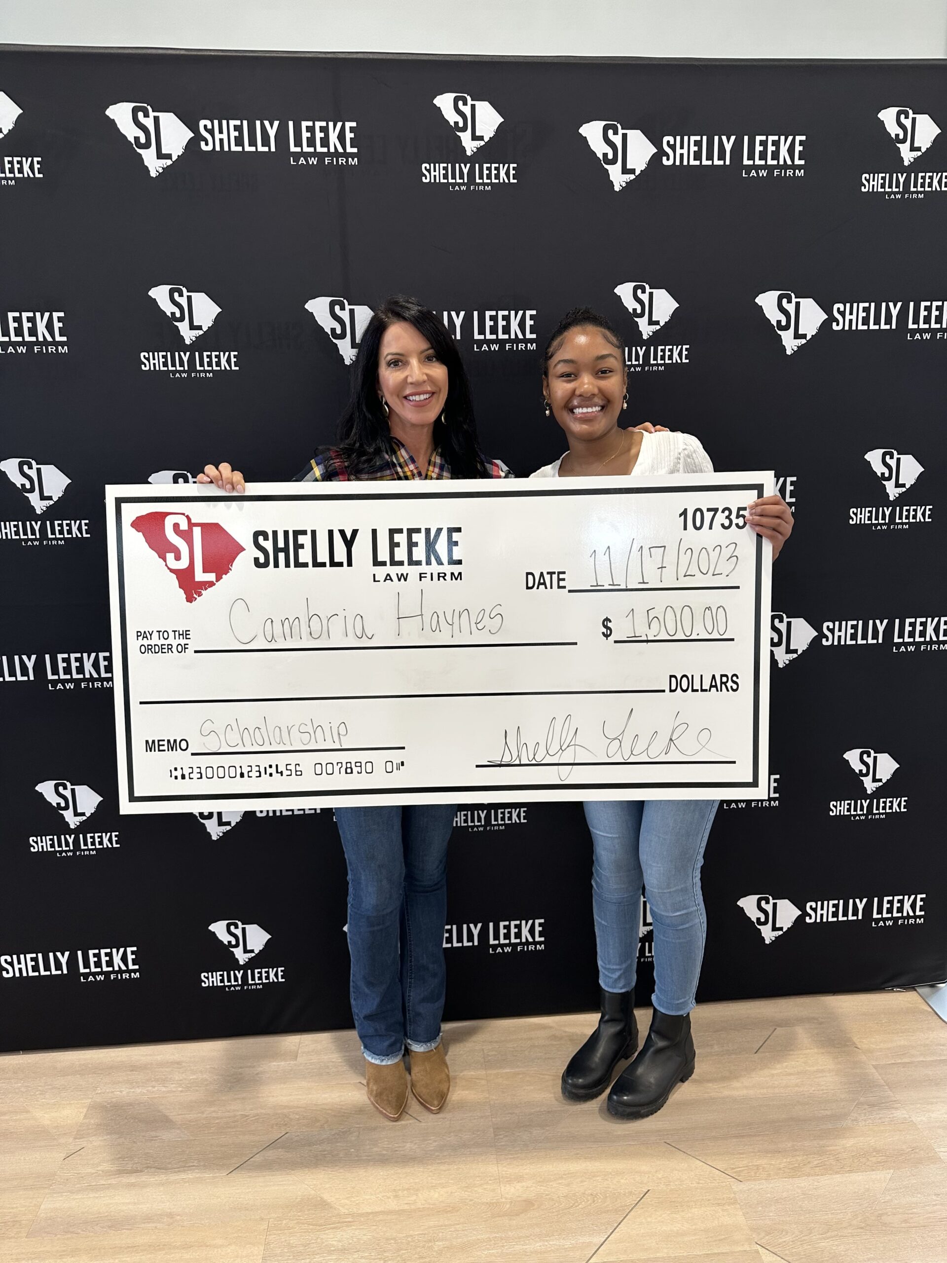 2023 Shelly Leeke Law Scholarship Winner Cambrie Haynes